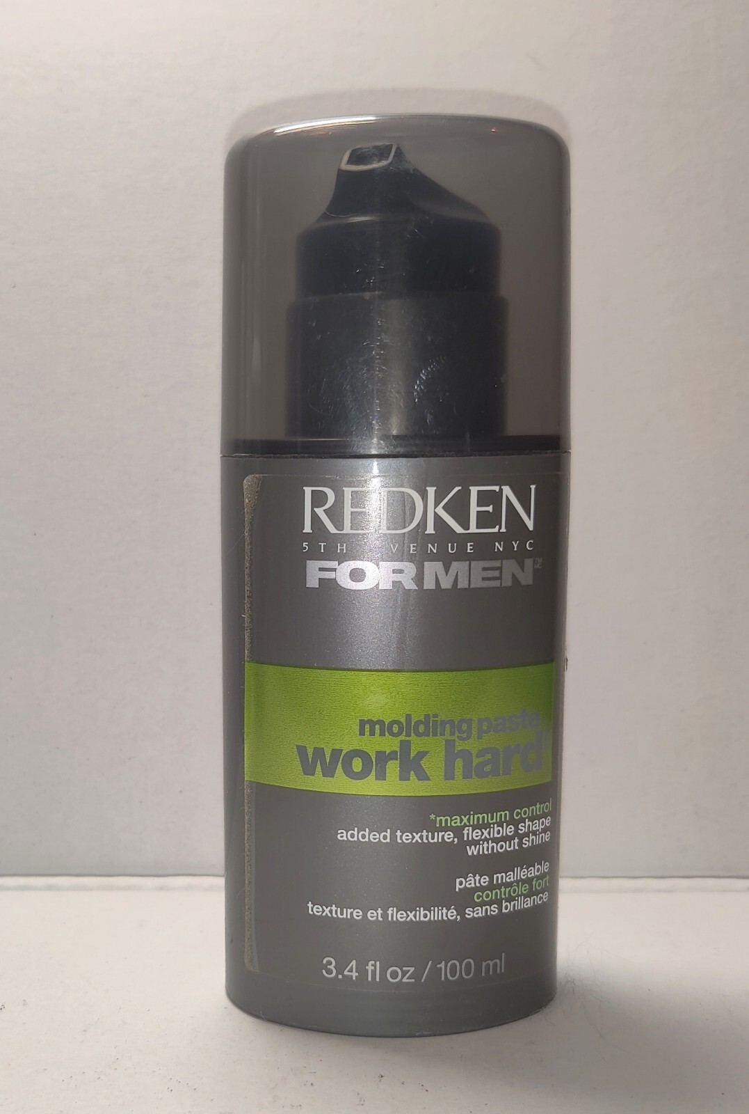 REDKEN For Men Work Hard Molding Power Paste 3.4oz Discontinued 🩶 | eBay