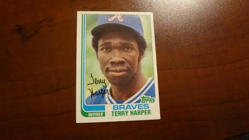 1982 TOPPS # 507 TERRY HARPER BASEBALL CARD | eBay