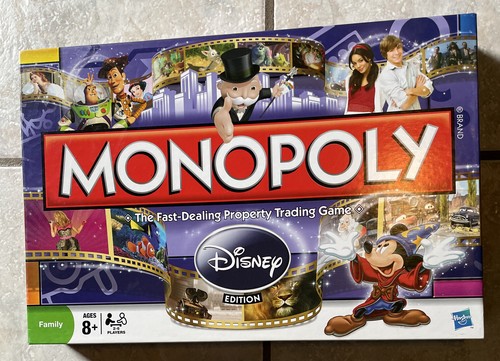 Monopoly Disney Edition 2009 Complete Board Game 653569410874| eBay