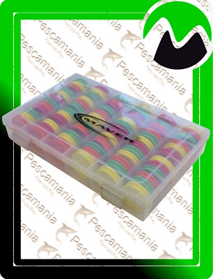 Maver Rig Lagerung Brieftasche Box Mit 96 Rollen Surf Casting Balken Ruzzole | eBay