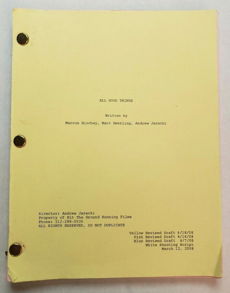 Kirsten Dunst All Good Things Shower