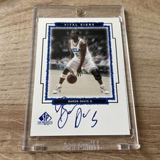 Baron Davis Basketball Card Checklist