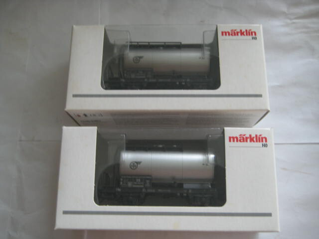 Marklin HO 46533 DB EVA & VTG Weathered Tank Car Set in original box ...