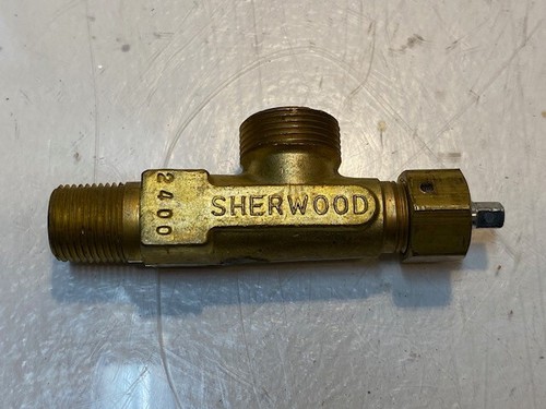 Sherwood 2400 Acetylene Cylinder Compression Gas Valve S10 | 18mm ...