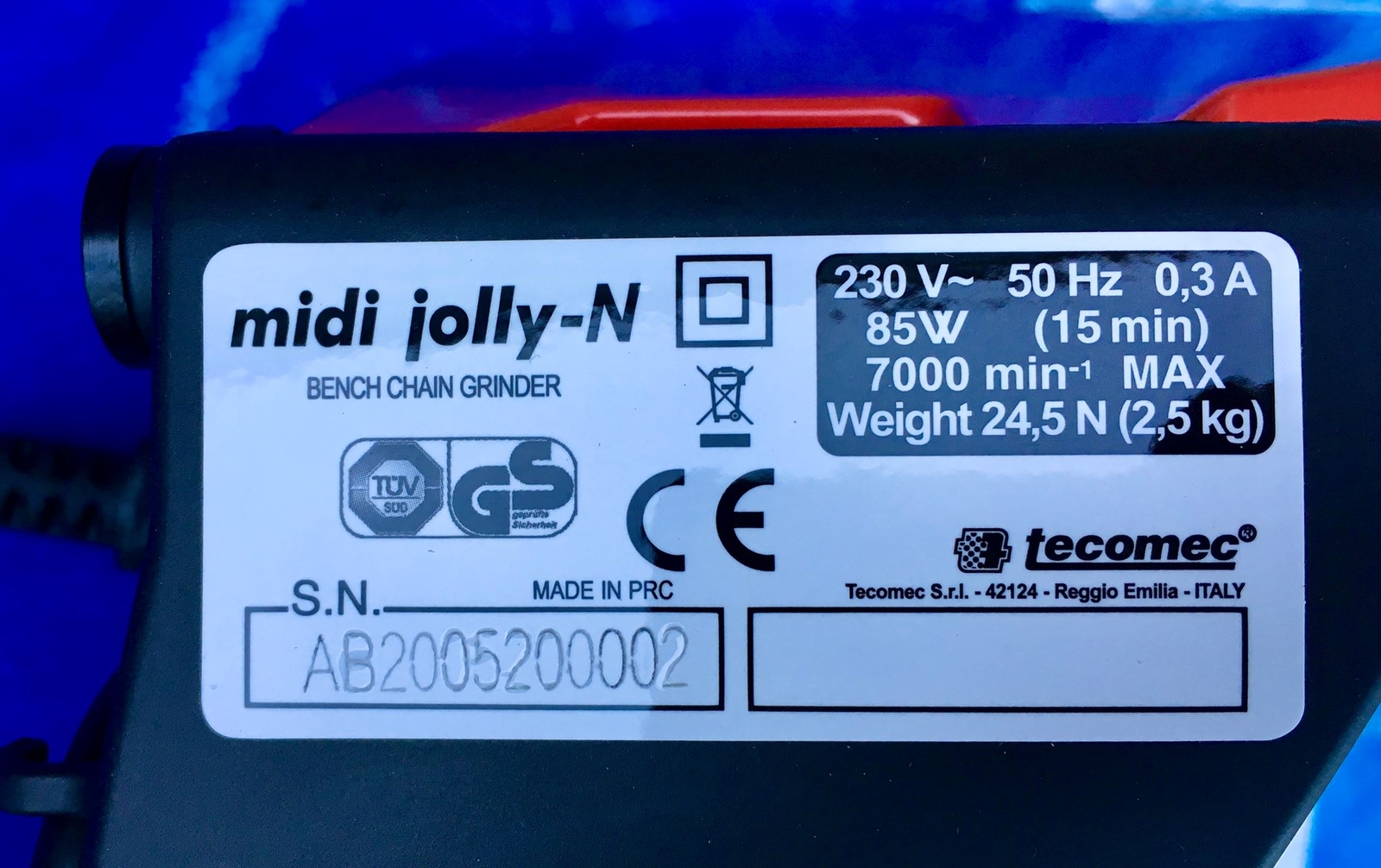 TECOMEC Midi Jolly Chain Grinder for Chainsaw Chain. | eBay