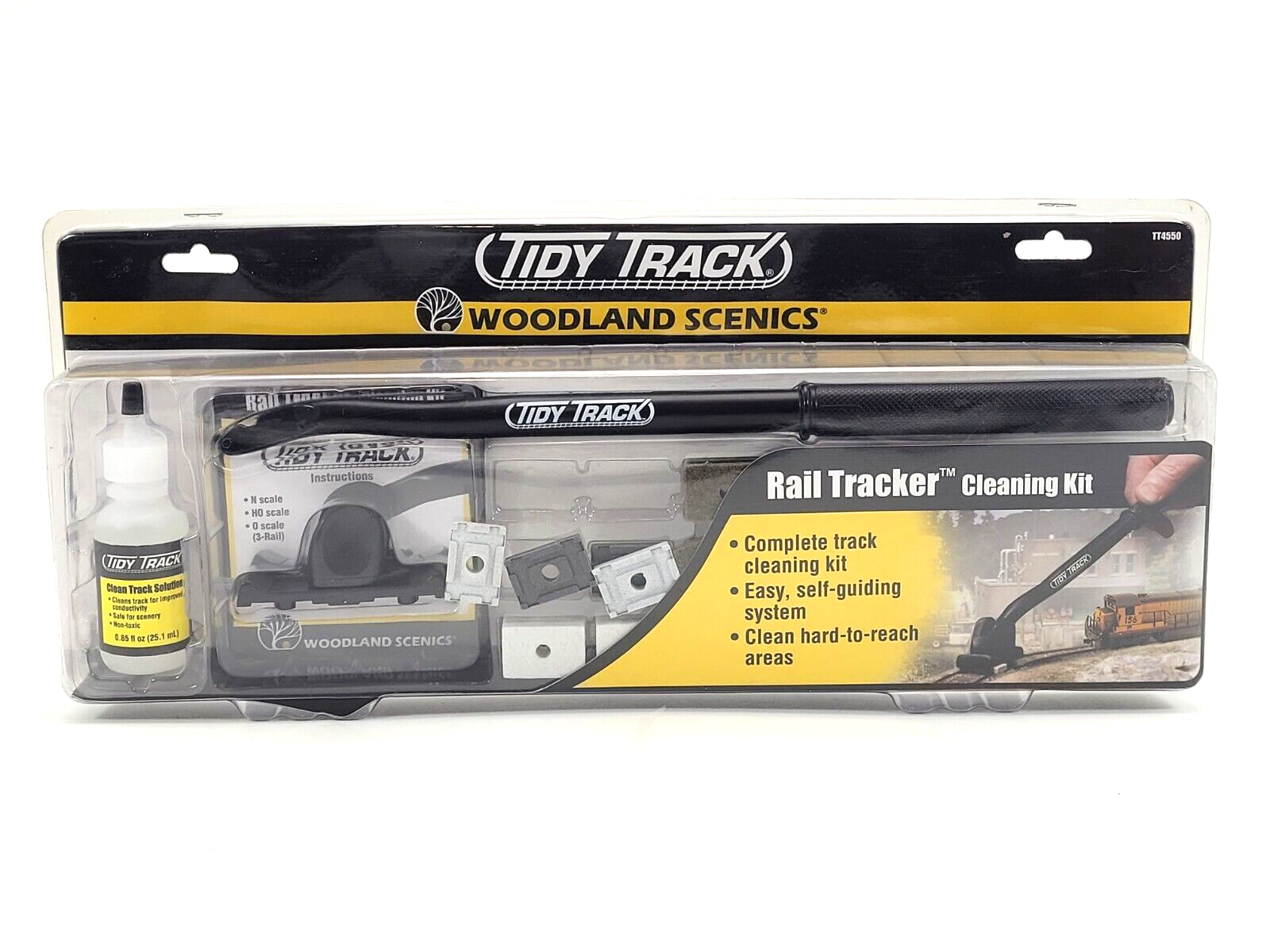 Woodland Scenics TT4550 Rail Tracker Track Cleaning Kit for sale online ...