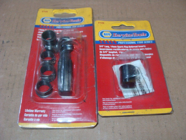 Napa 14mm Cylinder Head Rethreader Kit w/ 6 Repair Inserts | eBay