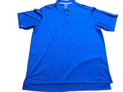 Adidas PGA RBC Golf Polo Shirt Mens 2 XL Blue Canadian Open Cima lite ...