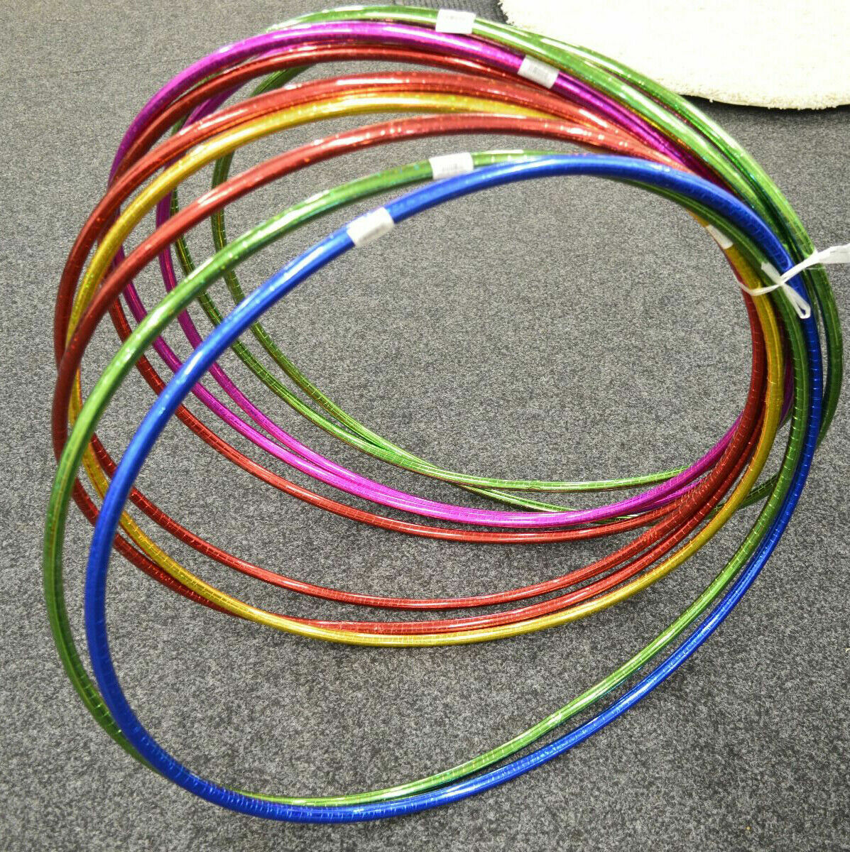 Large Multi Hula Hoops Children's Fitness Exercise Adult Plastic Hoola ...