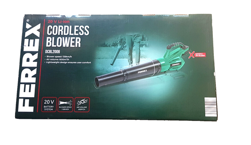 FERREX BLOWER Cordless, 20v, Latest model DCBL2006. Brand New | eBay ...