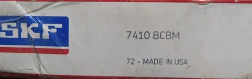 7410 BCBM SKF Ball Bearing 50 Bore 130 Dia. Ext. 31mm | eBay