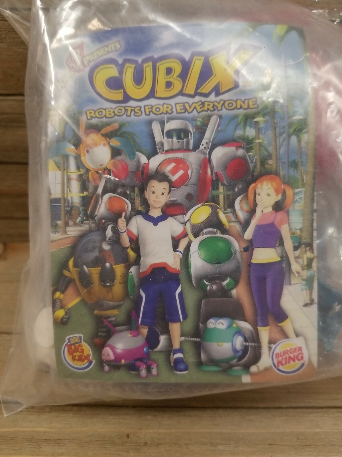 Cubix Robots For Everyone #9 Burger King Toy NIP | eBay