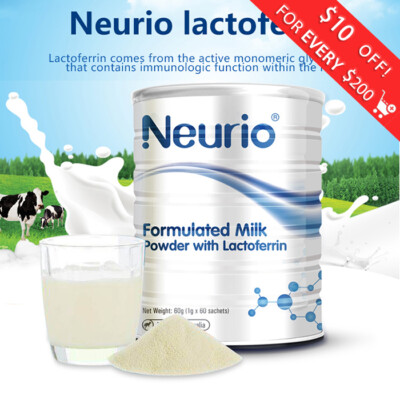 NEURIO Formulated Milk Powder With Lactoferrin 60g Kids Adults Health ...