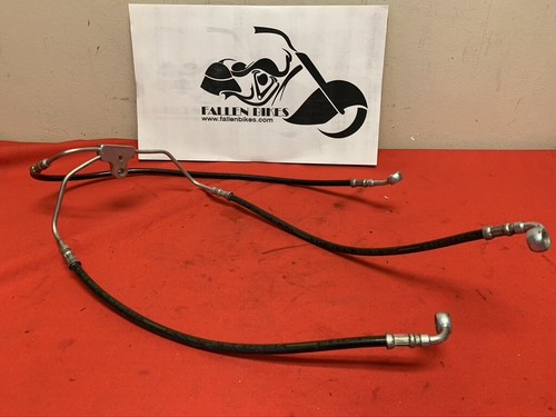 Genuine Harley Touring 09-16 Front Dual Brake Lines OEM | eBay