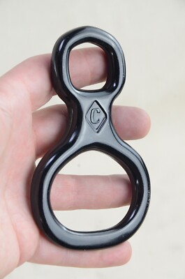 Chouinard Super 8 Figure 8 Belay Rappel Rescue Device Rock Climbing VTG ...