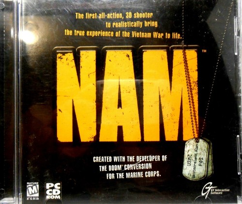 NAM CD Rom GT Interactive Doom Game 3-D shooter to bring Vietnam War to ...