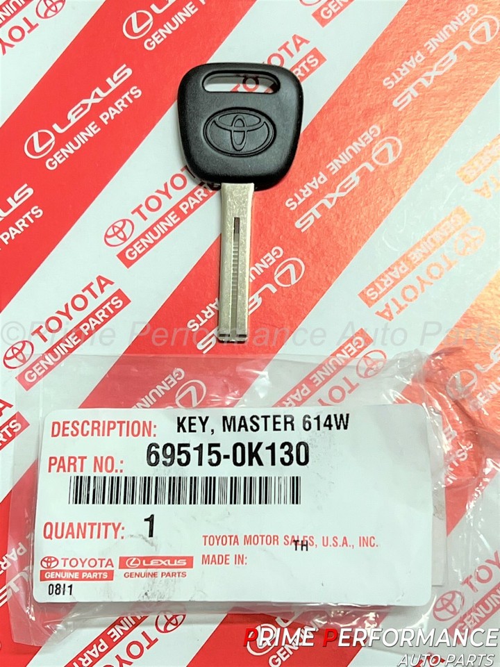 Toyota Tacoma 2016-2022 Tundra 2020-2021 Tailgate Blank Key Genuine ...