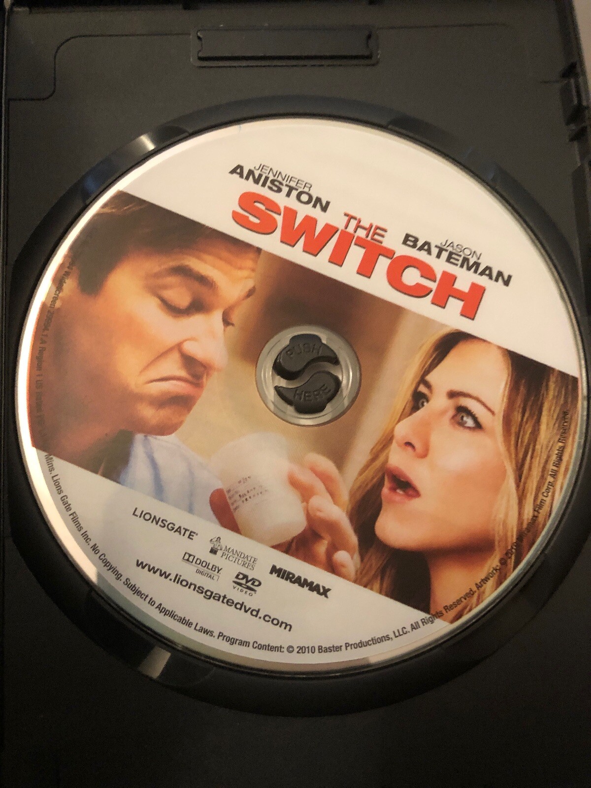 The Switch DVD. Jennifer Aniston, Jason Bateman 31398134251| eBay