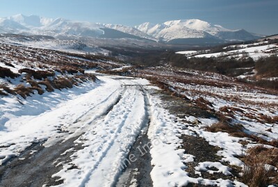 Photo 12x8 Track in Glen Roy Bohenie The image looks along the track ...