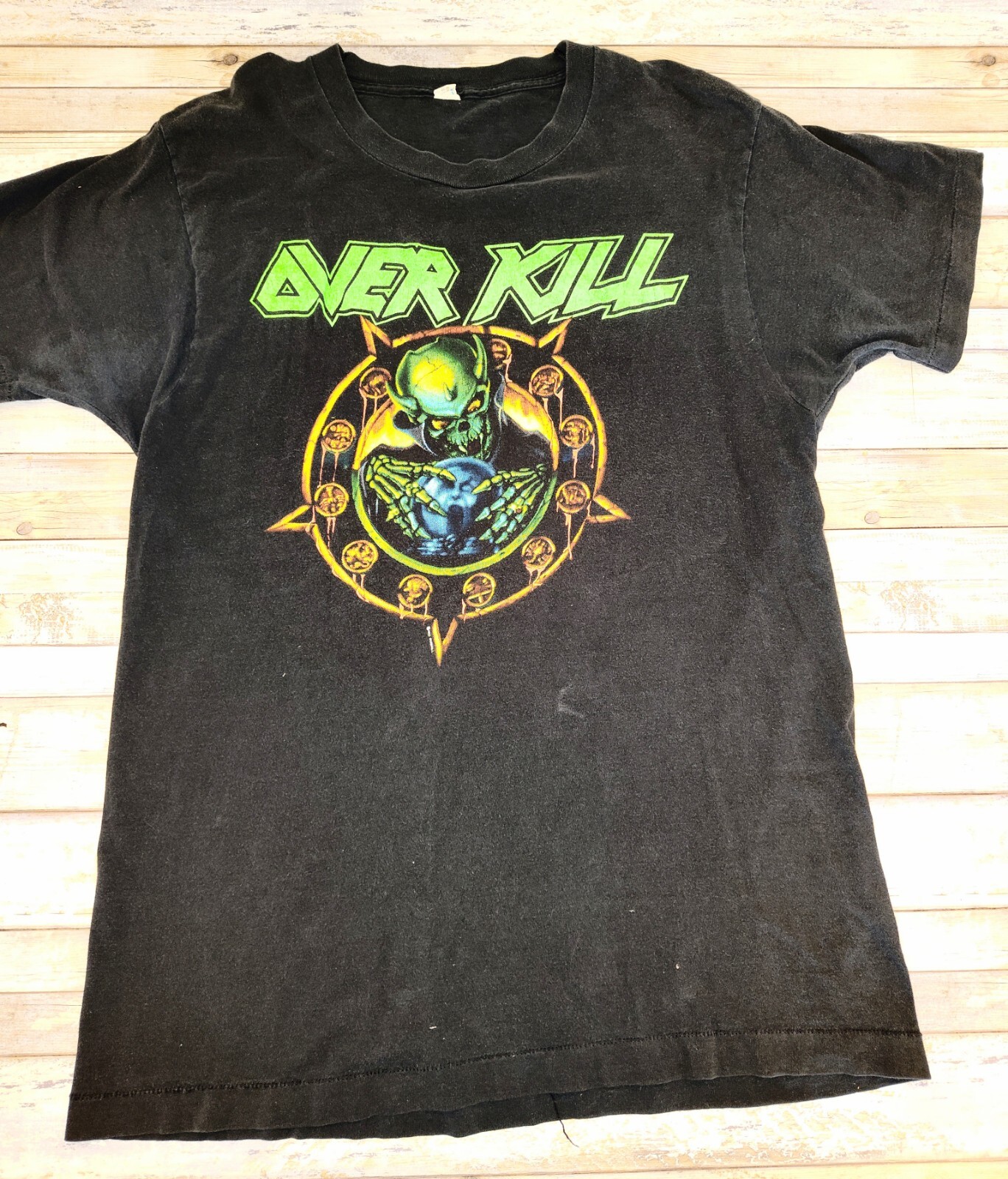 OVERKILL 1992 HORRORSCOPE TOUR SHIRT - RARE - OUT OF … - Gem