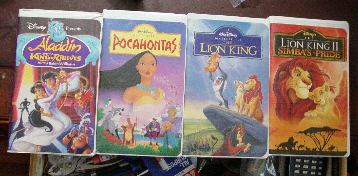 Vintage Walt Disney Classic Animated Movies | Grelly USA