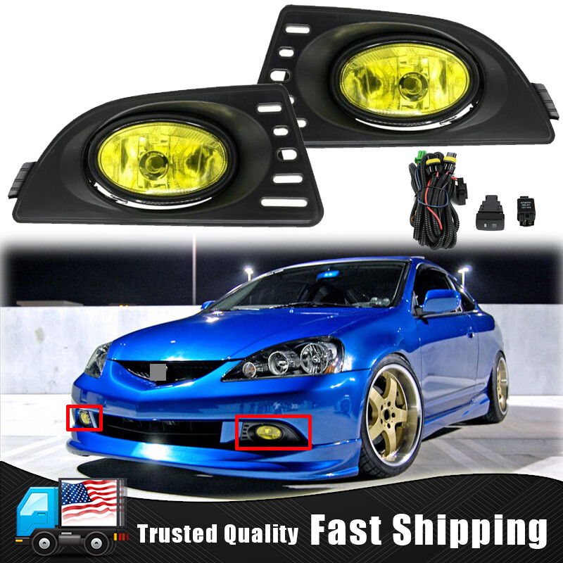 Yellow Fog Lights Rsx
