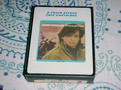 JOHN COUGAR "AMERICAN FOOL" 8-Track Tape RIVA 1982 | eBay