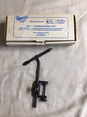 D H Thompson Fly Tying Vise, Pro Vise | eBay