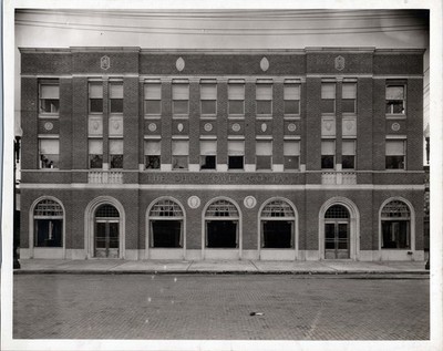 1920s Photo The Ohio Power Company Brick Office Building With Arched ...
