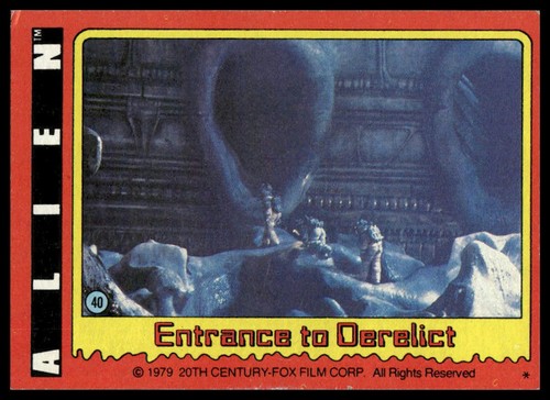 1979 Topps Alien Movie #40 Entrance to Derelict Trading Card | eBay