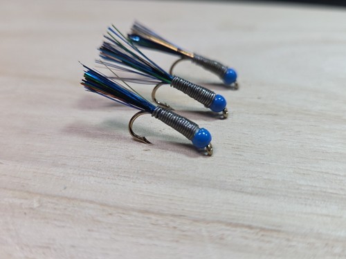 3 Stalking Bugs Fly Fishing Wet Trout Flies Size 10 | eBay UK
