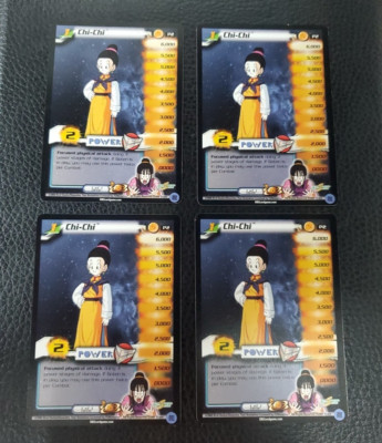 4 Chi-Chi P2 Promo World Games Saga DBZ Dragon Ball Z CCG Score | eBay