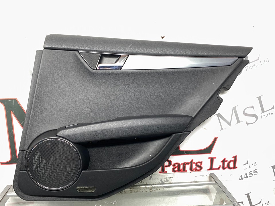 (AS) MERCEDES BENZ W204 C CLASS REAR INTERIOR DOOR CARD / PANEL LED ...