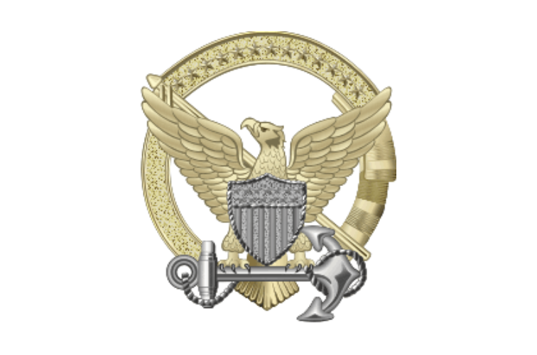 4" us coast guard command afloat badge bumper sticker decal usa made | eBay