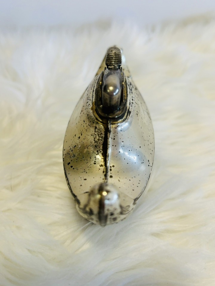 Vintage EVANS Genie Aladdin Table Lighter Silver Tone | eBay