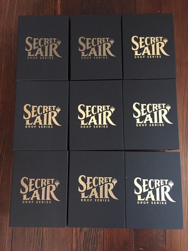 Mtg Secret Lair EMPTY Box Lot - Stargazing, Restless In Peace, Year Of ...
