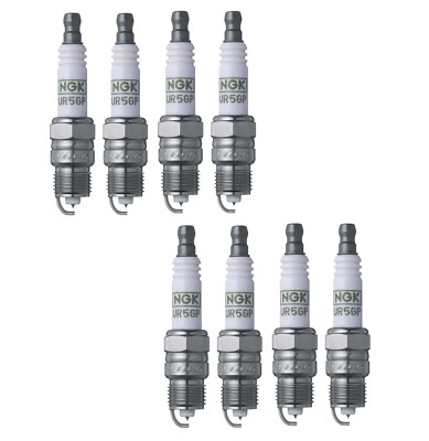 For G-Power Platinum Resistor Pre-Gapped Set of 8 Spark Plugs NGK 2869 ...