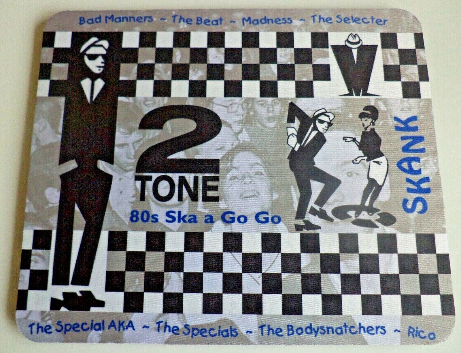 2 Tone Mousemat, Ska Reggae Mousemat, Northern Soul Mousemat, Scooter ...