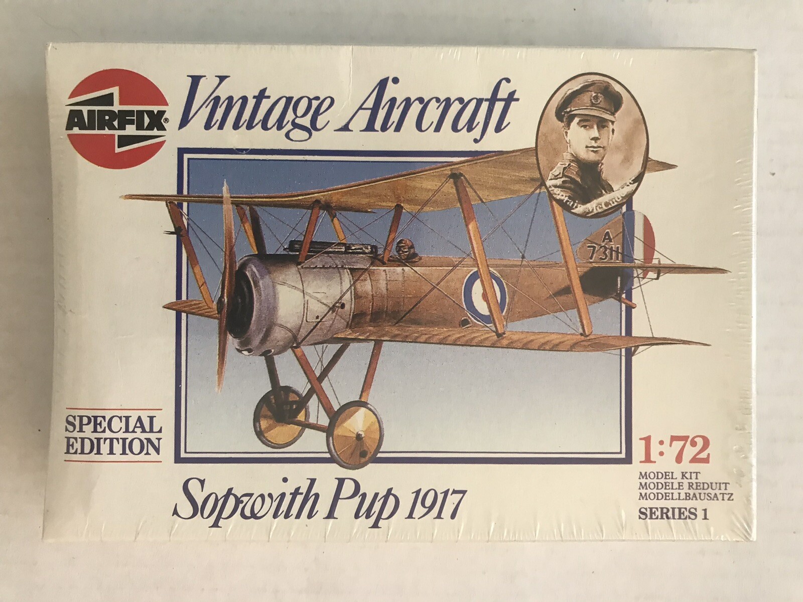 Airfix 1/72 SOPWITH PUP 1917 Plastic Model Kit 01082 NISB Special ...