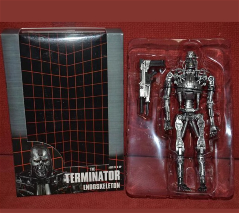 T-800 Endoskeleton Arnold Terminator 2 Judgment Day PVC Action Figure ...