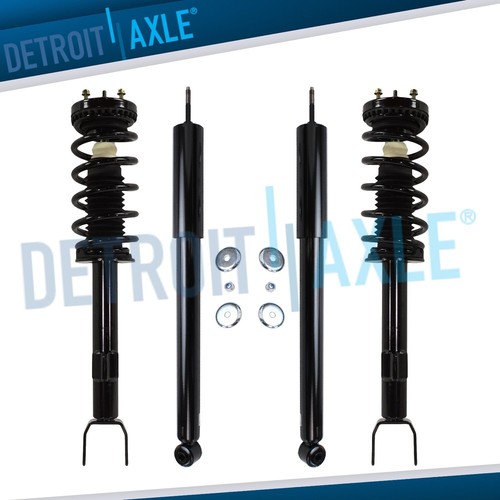 RWD Front Struts & Coil Spring Assembly Rear Shocks for 2011 - 2019 ...