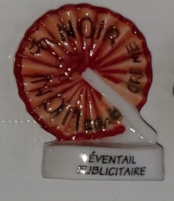 fève unité série Eventail publicitaire 5 | eBay