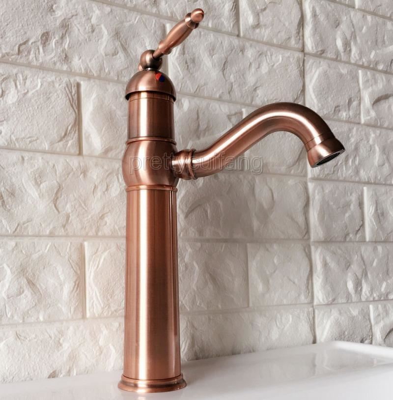 Antique Red Copper Swivel Kitchen Sink Faucet Mixer Basin Tap Pnf389 | eBay