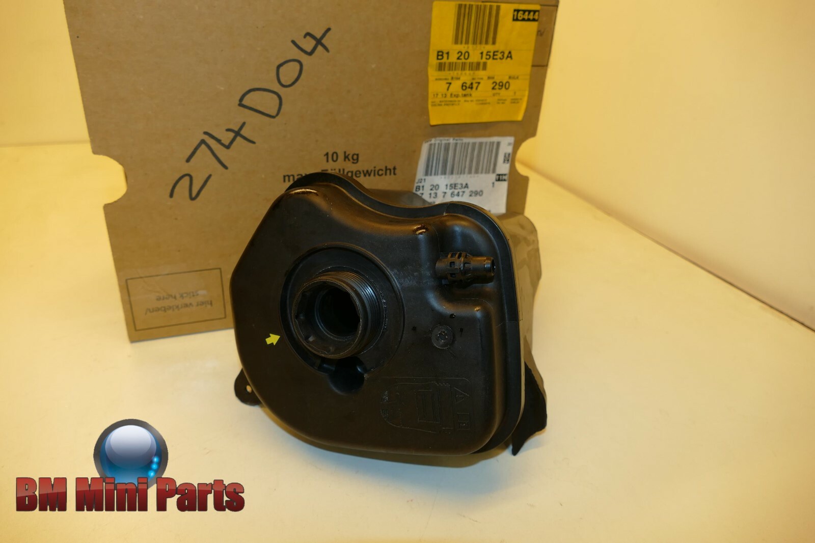 2013 BMW X5 E70 E71 3.0d Automatic Water Rad Radiator Expansion Tank ...