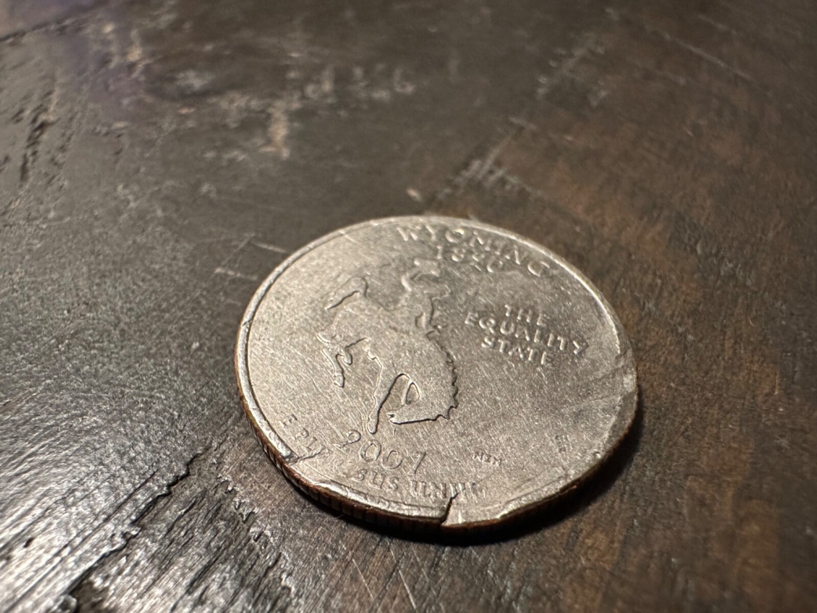 Rare * 2007 D Wyoming State US Quarter With Major Errors | eBay