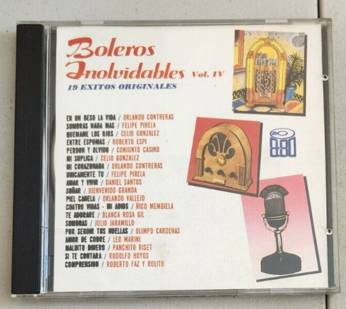 Boleros Inolvidables Vol IV, CD -19 Exitos Originales | eBay