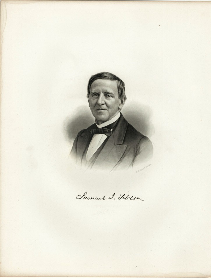 Antique Engraving Samuel J. Tilden | eBay