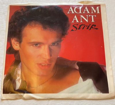 ADAM ANT Strip (featuring Phil Collins) 45 Vinyl Record - NEW WAVE | eBay