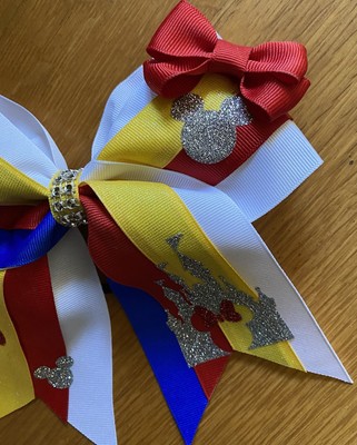 Disney Themed Cheer Bows