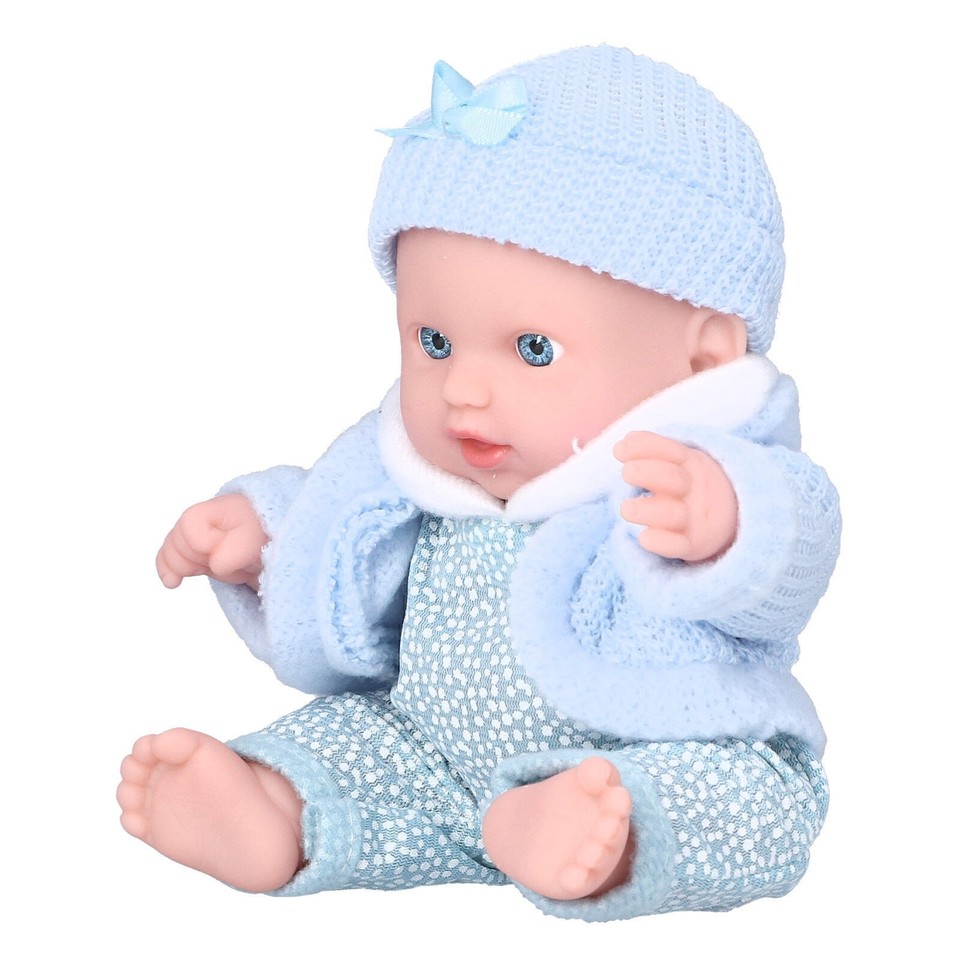 8 Inch Light SkinTone Baby Simulation Doll Play House Fashion Reborn ...